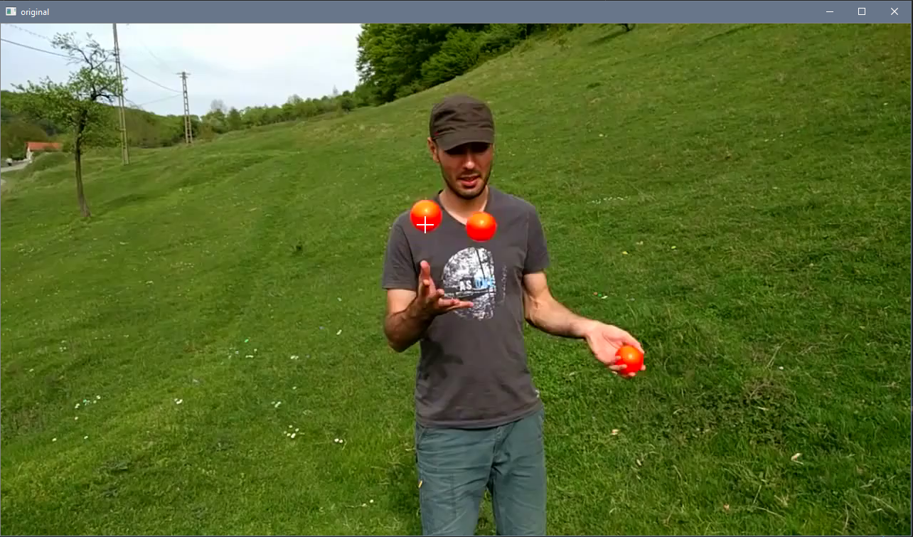 Python OpenCV Juggle Counter